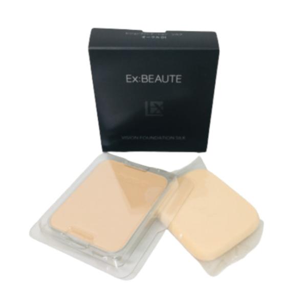 [関連ワード : ファンデーション パウダーファンデーション パウダー カバー力 毛穴 マット 凹凸 小じわ ]商品名：エクスボーテ ビジョンファンデーション シルク SPF18・PA++11g オークル01