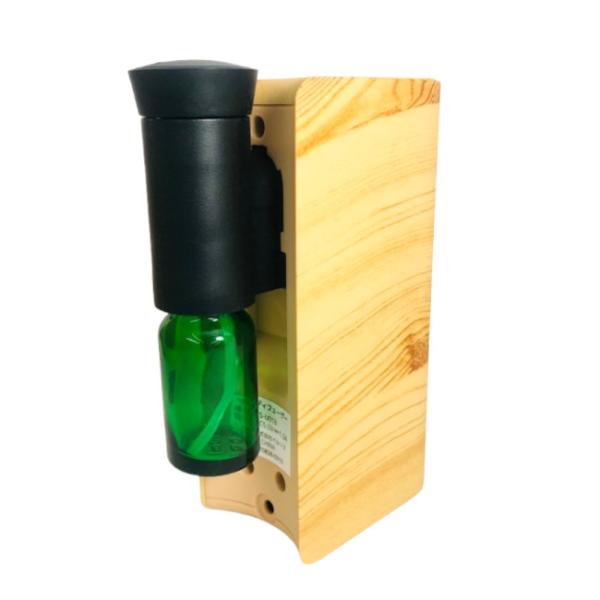 [関連ワード : 加湿器 アロマ 天然の精油 アロマオイル エッセンシャルオイル リラックスタイム ディフューザー ]商品名：ベルソス ネブライザー式 アロマディフューザー 木目調 VS-U018