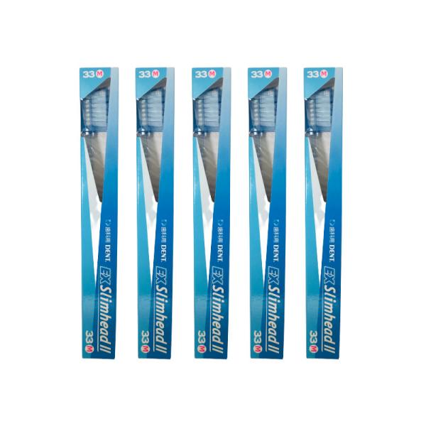 ※色は選べませんので、あらかじめご了承下さい。[関連ワード : ライオン デント 歯ブラシ ハブラシ ふつう dent ex スリムヘッド2 33 セット まとめ買い ]商品名：ライオン DENT.EX Slimhead ll 33 レギュ...