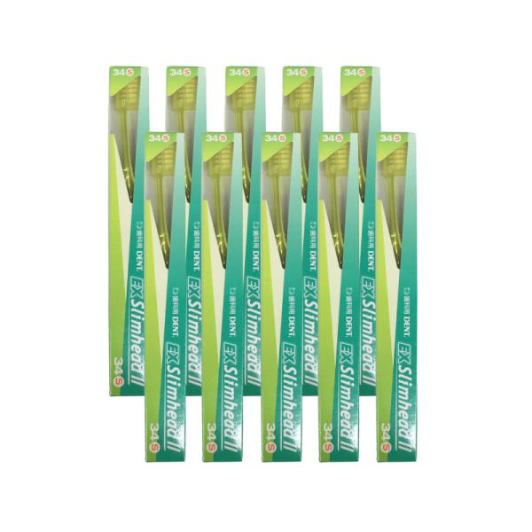 ※色は選べませんので、あらかじめご了承下さい。[関連ワード : ライオン デント 歯ブラシ ハブラシ ふつう dent ex スリムヘッド2 34 セット まとめ買い ]商品名：ライオン DENT.EX Slimhead ll 34 コンパ...