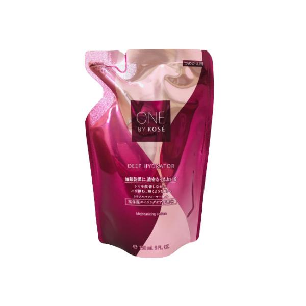 [関連ワード : ONE BY KOSE 医薬部外品 化粧水 詰替え レフィル ]商品名： コーセー ワンバイコーセー ディープハイドレーター つめかえ用 150ml