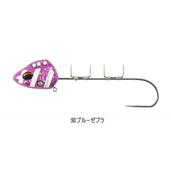 これまでにないテクノロジー(1)下に引き込むバイト（喰い下げ）時に、針先がスライドすることで針掛かりが向上。(2)針が半遊動式の為に、タチウオの引き込みに対して、うまく力を分散。　針穴も大きくなりにくく、バラシ軽減に貢献。(3)ヘッドと針の...