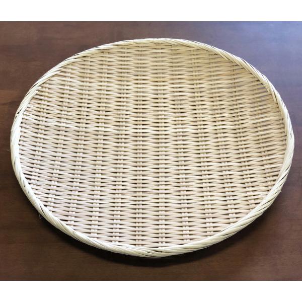 /即納/ 盆ざる 盆ザル 丸 45cm  竹製 / 丸盆ざる 丸ざる 竹ざる 水切りザル 盆ざる /《大渕盆ザル　50-445》