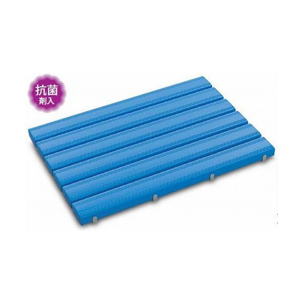 テラモト 抗菌安全スノコ 600×1200mm MR-093-243  【樹脂 すのこ 抗菌加工 ロッカールーム・洗面所・シャワー室などに 】