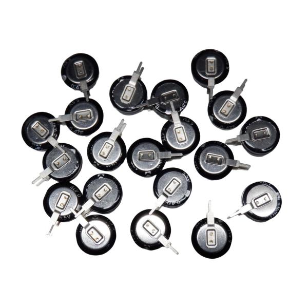 注文数1で20個です。直径12mm、厚さ5mm、リード間5mm。