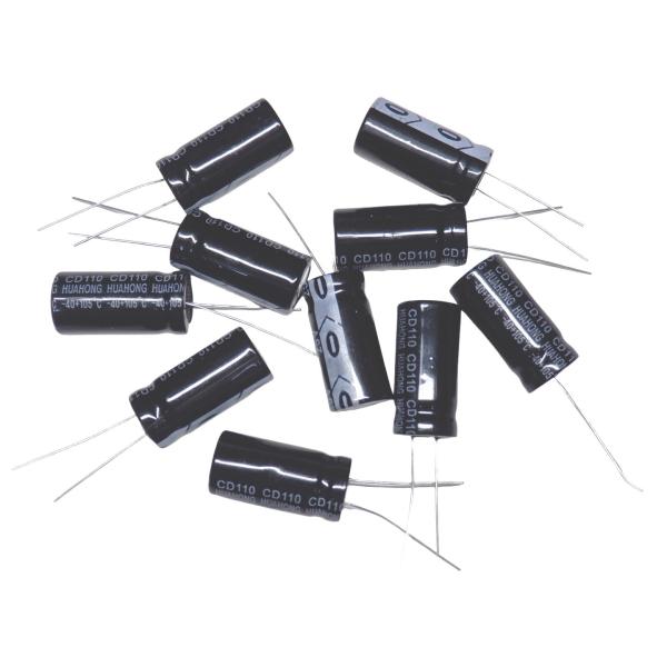 注文数1で5個です。サイズ φ8mm*12mm ※ロットによってサイズが異なる場合があります。またロットや値によってメーカーが異なることがあるのでノーブランド品扱いとさせていただきます。