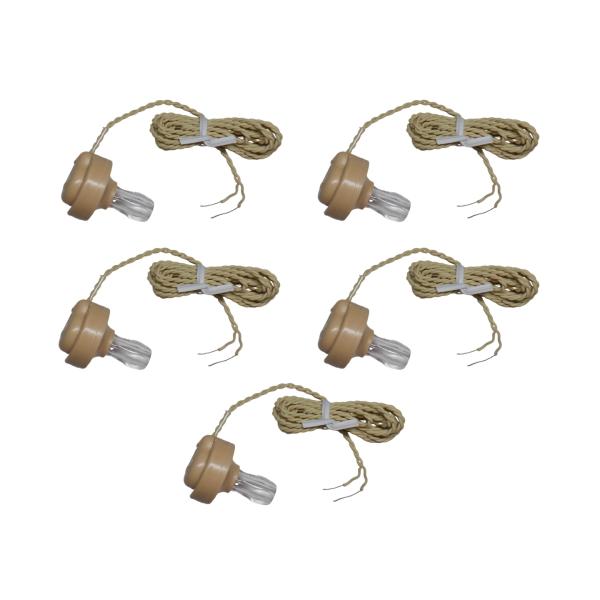 注文数1で5個です。本品は台湾製セラミック（クリスタル代用）イヤホンになります。※ロッシェル塩タイプではありません。※長期保管などで通電しなくなったら軽く打撃を与えてみてください。・インピーダンス: 20MΩ・容量: 15,000pF・感受...