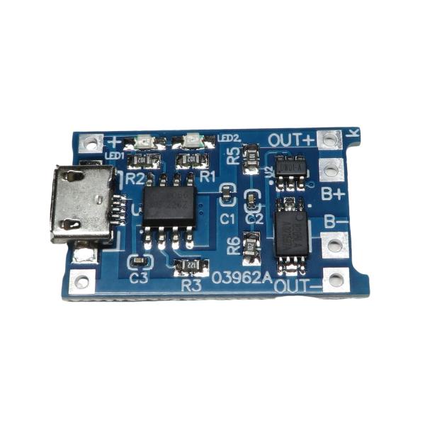 注文数1で1個です。リチウムバッテリー保護機能を備えた5V 1A 充電放電モジュール入力インターフェース: micro USB-B入力電圧: 4.5 - 5.5V充電電流: 1A充電カットオフ電圧: 4.2V ± 1%バッテリー過放電保護電...