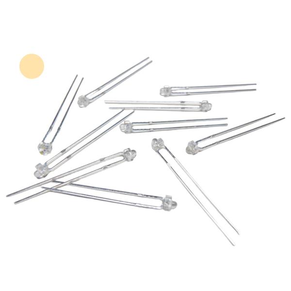 注文数1で10個です。IV:3000mcd 半減角:30° VF:2.9V-3.6V IF:20mA