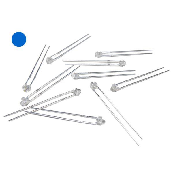 注文数1で10個です。IV:800mcd 半減角:30° VF:2.9V-3.6V IF:20mA