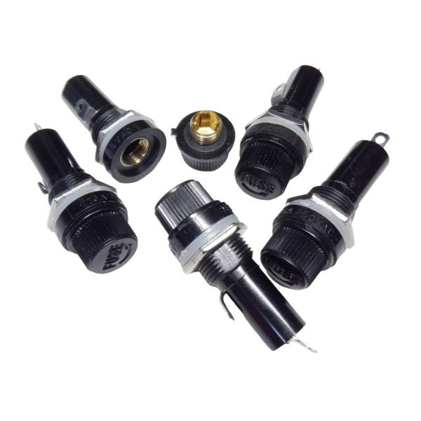 単価は1個あたりです。φ6.32mm*30mm用 15A 125VAC