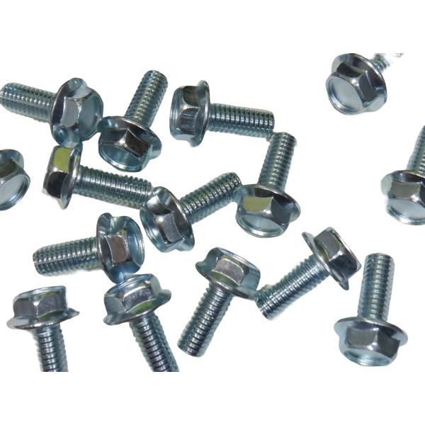 注文数1で10個です。M6x15 (p=1.0) スパナサイズ:10mm。