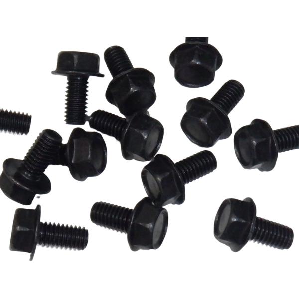 注文数1で10個です。M6x12 (p=1.0) スパナサイズ:10mm。※汚れている場合はウェスで拭き取ってご使用願います。