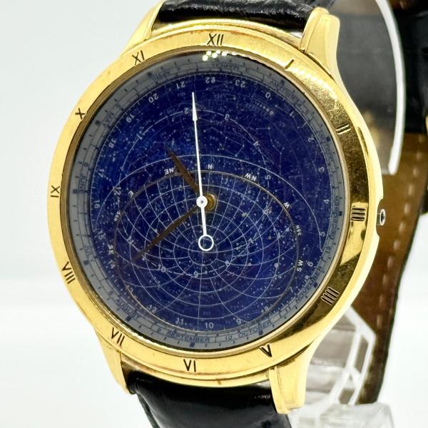 ■商品情報[管理番号]T11766[シリーズ]COSMOSIGN[型番]CAL-4P92[対象]メンズ[ムーブメント]クオーツ[文字盤カラー]ブルー[ケースカラー]ゴールド[バンドカラー]ブラック[カラー][サイズ]ケース縦：約51mmケー...