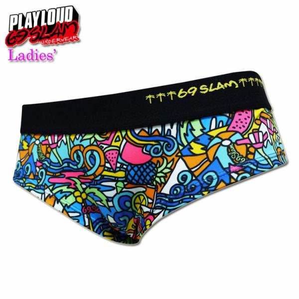 2019 Spring/Summerコレクション。マイクロファイバー/肌触りがツルツルしていて伸縮性があり、肌に吸い付くような素材です。また速乾性があり、耐久性にも優れています。発色がキレイでコットンには無い、写真を使った立体的なデザインが...