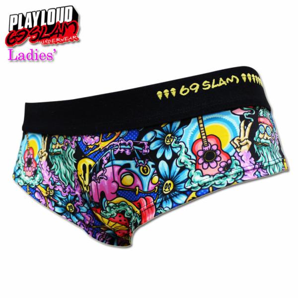 MOISTURE WICKING POLYESTERLUNA BOXERマイクロファイバー/肌触りがツルツルしていて伸縮性があり、肌に吸い付くような素材です。また速乾性があり、耐久性にも優れています。発色がキレイでコットンには無い、写真を使...