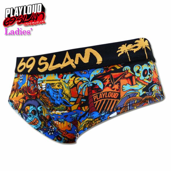 MOISTURE WICKING POLYESTERLUNA BOXERマイクロファイバー/肌触りがツルツルしていて伸縮性があり、肌に吸い付くような素材です。また速乾性があり、耐久性にも優れています。発色がキレイでコットンには無い、写真を使...