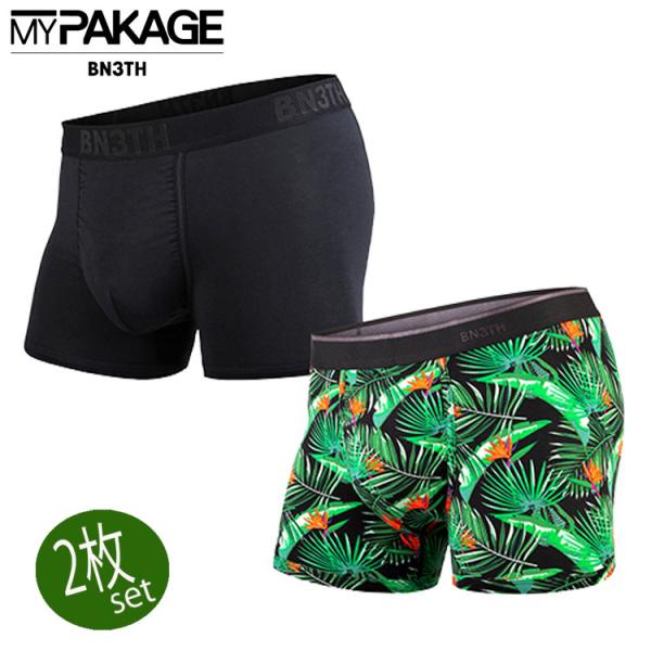 2枚セットでお得パッケージ！日本国内ブランド名「MY PAKAGE」は海外ブランド名「BN3TH(ベニス)」。SAME WEEKDAY COMFORT,HALF THE LENGTH軽量かつ快適な肌心地、さらに豊富なカラーバリエーションは、...