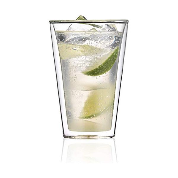 1個/-/pobega・Color:1個・スタイリッシュでお洒落な耐熱性の2重構造のダブルウォールタンブラーです。・中国茶やコーヒーなどを入れてホットもコールドも保温を保つ構造です。・1つ1つ職人による吹きガラスなので形状に個体差があります...