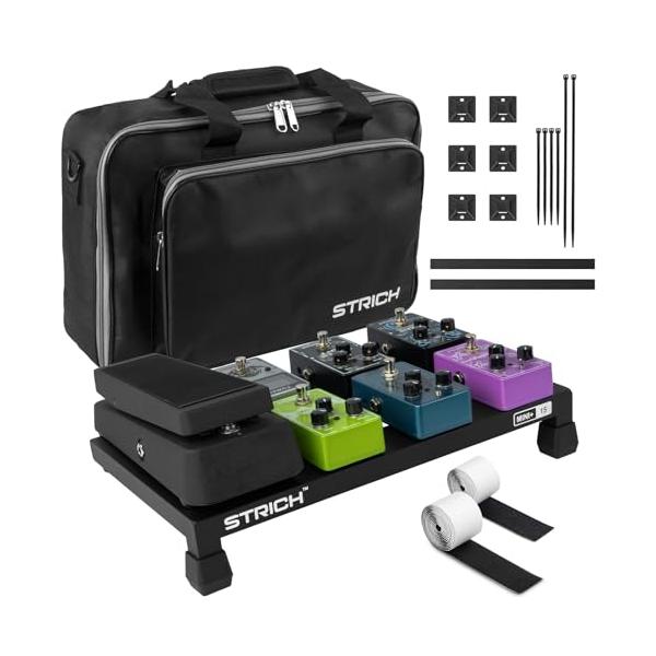 -/MINI+15_380x220x65 MM/MINI+15・Size:MINI+15_380x220x65 MM・パッケージ個数:1・??コンパクトで携帯性抜群MINI15+ギターエフェクトペダルボードは、8つの標準サイズのエフェクター...