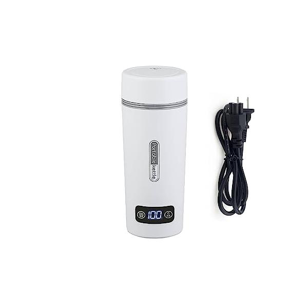 ホワイト/-/-・Color:ホワイト・温度調節このコンパクト電気ケトルには、45℃、60℃、80℃、100℃の4つの温度設定があります。温度選択ボタンを押すだけで、お好みの温度を設定することができます。さらに、温度維持機能が搭載されており...