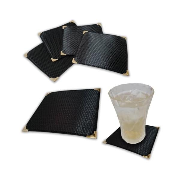 ブラック/金縁/MMFGset・Size:金縁Color:ブラック・スナック，ラウンジ，キャバクラ，で使える高級感のあるコースター見た目はシンプルでなおかつ高級感のあるコースターです。洗練されたカラーリングが夜のお店の華やかさを演出します。...