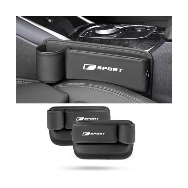F-SPORT 専用ブラック/-/-・Color:ブラックStyle:F-SPORT 専用・パッケージ個数:2・専用ロゴ・適用車種このシートサイド ポケットセットはF-SPORT 専用ロゴで、ご愛車に合わせやすい洗練なデザインが特徴です。こ...