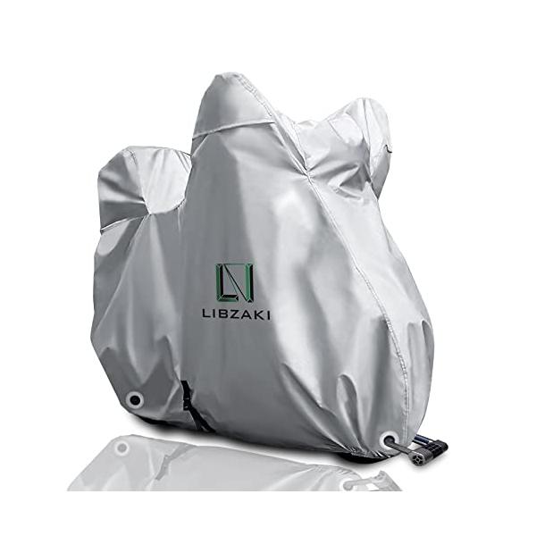 シルバー/6L-BOX/LIB-MOTO255-6L-BOX-2・Size:6L-BOX・優れた防水性210D オックス生地を採用し、puコーディングを施してあるバイクカバーは耐水圧2000pa、また、精密な二重縫製で、より丈夫で、防水性が...