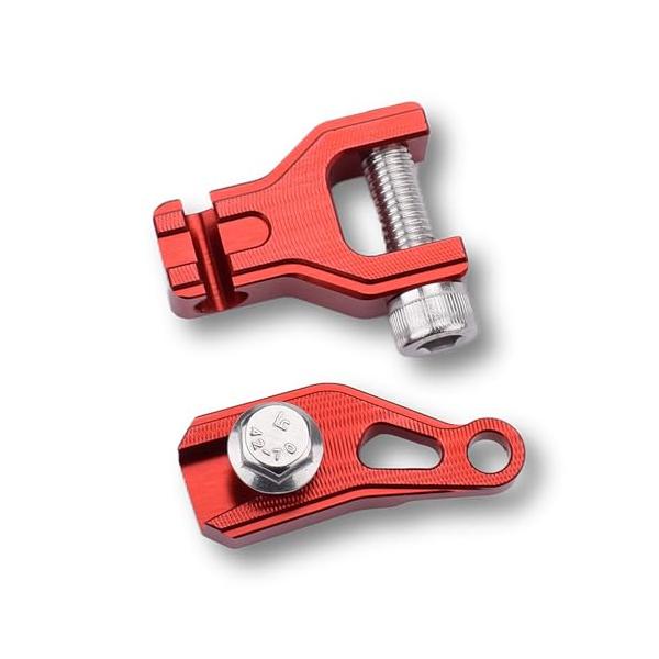 レッド/-/-・Color:レッド・パッケージ個数:1・適合車種：GSX250R Vストローム250 GSR250・ップは高強度アルミニウム合金素材（A6061−T6）削り出し、カラーアルマイト仕上げ・半クラとクラッチレバーの重さ、つらくあ...