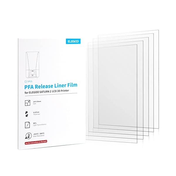 Saturn 2/3/4/4 Ultra用透明/Saturn 2/8K/3/4/4 Ultra用/-・Style:Saturn 2/3/4/4 Ultra用・ELEGOO Saturn 4 Ultra、Saturn 4、Saturn 3、S...