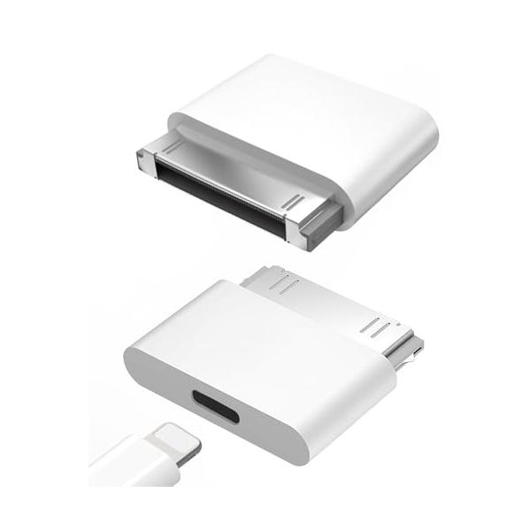 ホワイト/-/-・高い互換性iDockインターフェースを搭載した一部のデバイスに対応。ポート1：IOS（メス）、ポート2：iDock（オス）。ライトニングからDockへの変換アダプターです（逆方向は非対応）。Phone14/14Pro/13...
