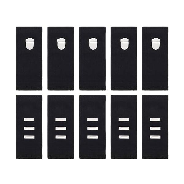 ブラック/長さ83*幅35*厚さ2mm/-・サイズ長さ83*幅35*厚さ2mm。重量30グラム。・カラーブラック。・長さ調節可能3サイズ調節可能。簡単にウエストラインを大きくすることができます。・使いやすさフック式、針と糸が不要、ズボンのフ...