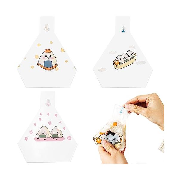 上質な素材食品用プラスチックOPP素材を使用した三角形のおにぎりパッケージは、食の安全を確保し、安心・安全なおいしいおにぎりを提供します。・製品の特徴包装紙もかわいいデザインで、かわいいシールでおにぎりのおいしさだけでなく、見た目も魅力的で...