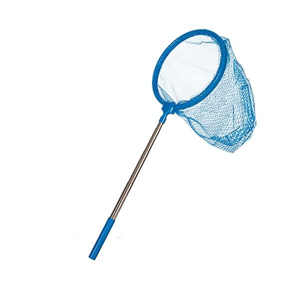 Bライトブルー/-/FGHFJ・Color:Bライトブルー・パッケージ個数:1・本体サイズ 18網直径×85×1.8（柄の直径）cm 、柄は21〜63cmの長さに伸びることできる。重量:79g。・柄の材質棒：ステンレス　網：ナイロン。 網袋...
