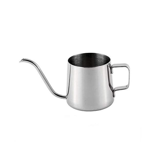 シルバー/-/-・サイズ：70*63mm、重量：124g、容量：250ml、材質：ステンレス鋼・鏡面研磨でこだわりの質感と高級感が溢れ、ステンレス鋼製なのは防錆性と耐久性がよいだけでなく、お湯が適温に下がるので、コーヒーを淹れるのに適してい...