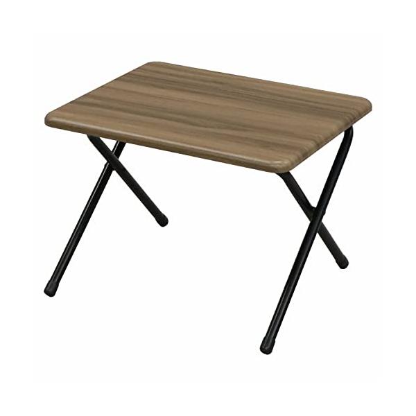 テーブルSブラウン/Small/FT-09S BR・Style:テーブルSColor:ブラウン・パッケージ個数:1・商品サイズ約:幅50×奥行43×高さ35cm、天板サイズ約:幅50×奥行40cm、折畳サイズ約:幅50×奥行4.5×高さ54...