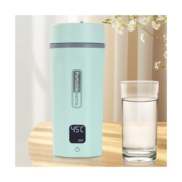 45℃〜100℃の6階段温度調節 MACOLAUDER 電気ケトル 水筒型ケトル 6分