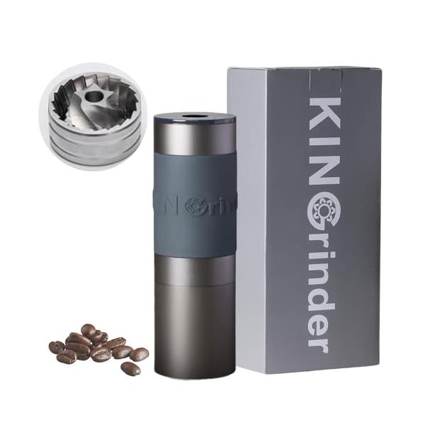 Iron Grey/16x5.2cm/1AK0001-IR・コスパ抜群ドリップ初心者向けのK0。金属製でしっかりしていて、省力性高くなめらかな挽き心地、お手頃価格で気軽にハンドドリップを楽しめたい方におすすめです。・理想な挽き目を実現K0の...