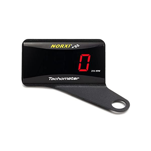 赤/右用ブラケット付き/-・Color:赤Size:右用ブラケット付き・タコメータ表示範囲：0~20000rpm・高精細液晶画面の使用、小さくても視認性の高いデジタルメーター。・スーパースリムスクエアデザイン、小さくて便利です。メーターまわ...