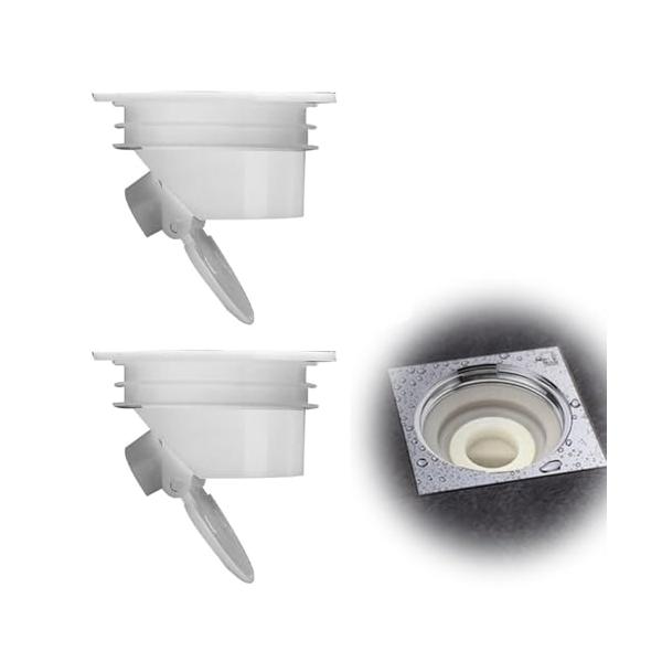 白です/Generic/zgm・強力なフィルター - 髪の毛やゴミが浴槽の排水口に入るのを効果的にブロックするフィルターを装備。・自閉式防臭設計 - 防臭リターンバルブ内蔵で、排水時のみフタが開き、通常時は閉じたままなので、排水口からの臭い...