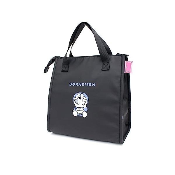 保冷 ランチ トートバッグDR7.ドラえもんブラック/Free Size/6059・パッケージ個数:1・全長 タテ27cmxヨコ27cmxマチ13cm・重量:170g・持ち手の全長:27cm・B5サイズ収納可