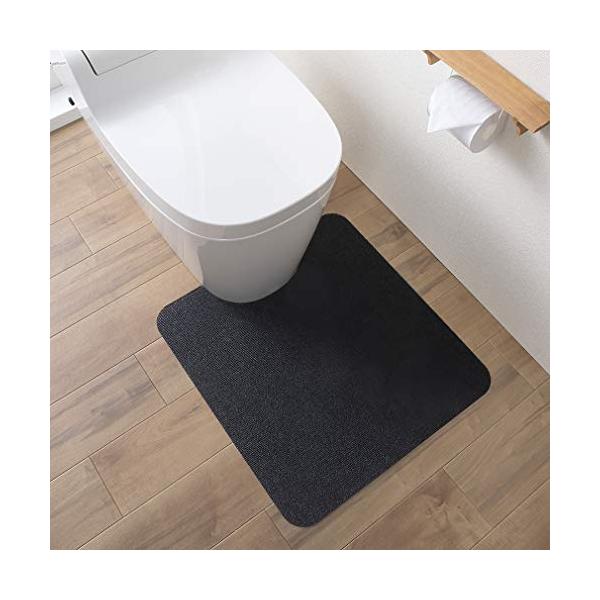 薄手タイプブラック/55 x 60 cm 長方形/PF-102・Size:55 x 60 cm 長方形Color:ブラック・パッケージ個数:1・サイズ幅55×奥行き60cm厚み0.4cm重量174g日本製・材質:表面/ポリエステル、裏面/ア...