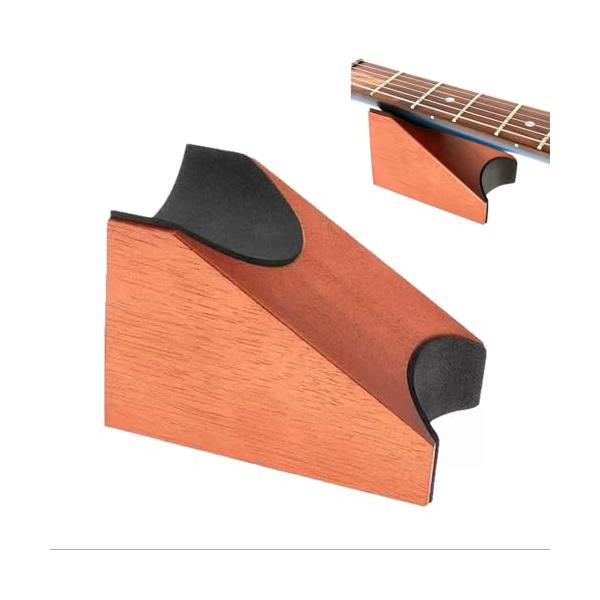 -/B0F83L8TN5/-・パッケージ個数:1・天然木製の安定感?高密度木材を使用した頑丈なベース設計。ギターネックをしっかり固定し、弦交換やトラスロッド調整時のブレを防止。楽器への負荷を最小限に抑えます。・2段階高さ調節（2ハイツ）?ネ...