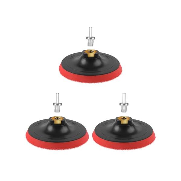 100mm 3個セット赤 黒/小/-・Style:100mm 3個セット・パッケージ個数:1・高品質素材各バッキングパッド 100mmは高品質のポリウレタン素材でできており、耐摩耗性、断熱性、衝撃吸収性があり、弾性記憶があり、手触りが柔軟で...