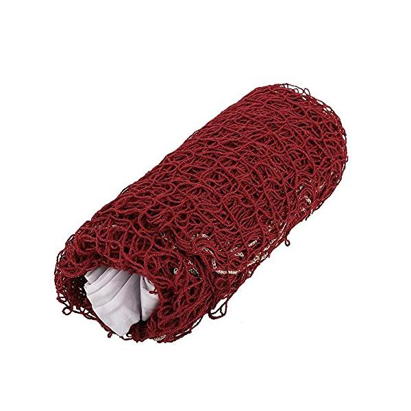 赤/6.5×0.5 m/-・パッケージ個数:1・便利な保管と携帯性のために設計されています。2.5×2.5 cm（1×1インチ）の標準的な正方形メッシュ・わずか数分で簡単にセットアップおよび削除できます・調節可能なネットは、屋内、屋外の両方...