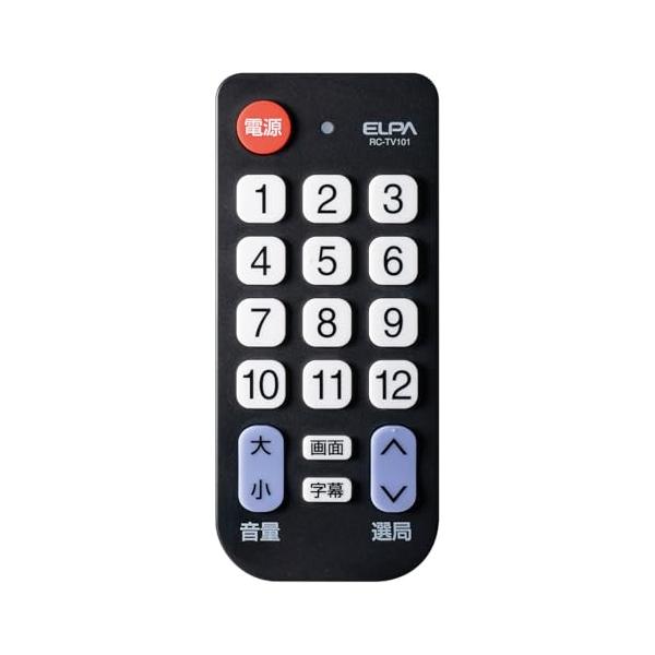 ブラック/-/RC-TV101・パッケージ個数:1・動作距離:約7m使用機器や部屋の条件により異なります・電源:単四形アルカリ乾電池×2本別売・電池寿命:約12ヶ月アルカリ乾電池使用時 電池の性能、使用条件により電池持続時間は短くなる場合が...
