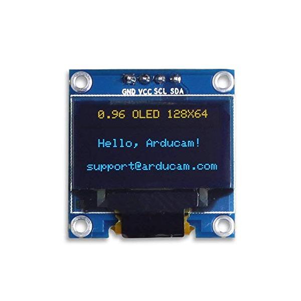 ブルー/-/00212・パッケージ個数:1・UCTRONICS 0.96インチOLEDモジュールは、グラフィックとテキスト情報を直接マイクロコントローラプロジェクトに表示します。 多くのチップに対応：Arduino UNOとMega、Ras...