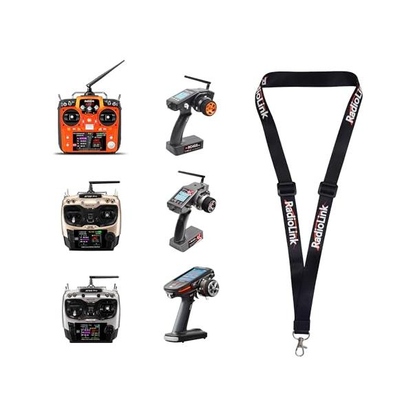 ほとんどのRCトランスミッターに対応： ラジコンストラップは、Radiolink AT9S/AT9/AT9S Pro/AT10II/T8FB/RC4GS V2/RC4GS V3/RC6GS V2/RC6GS V3/RC8Xに対応。・高品質 ...