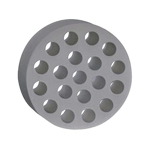 グレー/本体:直径100×60mm/穴:直径13mm/43214-3979・パッケージ個数:1・穴サイズφ:13・グリル部脱着可能な換気孔キャップなら、設置後の取替えも可能・商品番号:312-771・呼称:100型・屋内外から配管内に伝わり...