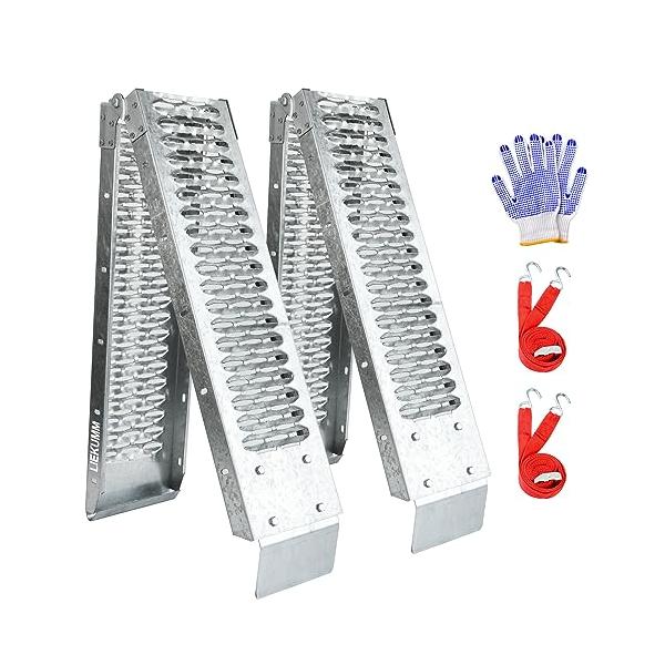 シルバー/長さ170cm使用高さ:42cm以下/SR67F-PR・Size:長さ170cm使用高さ:42cm以下・段差対応：ラダーレールのサイズは長さ170cm×幅22cm×高さ4.8cmで、最大使用可能な段差の高さは48cmまでです。ご購...